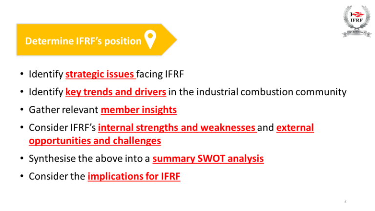 New Year… New Plan! (Part 1 – Review position) | IFRF